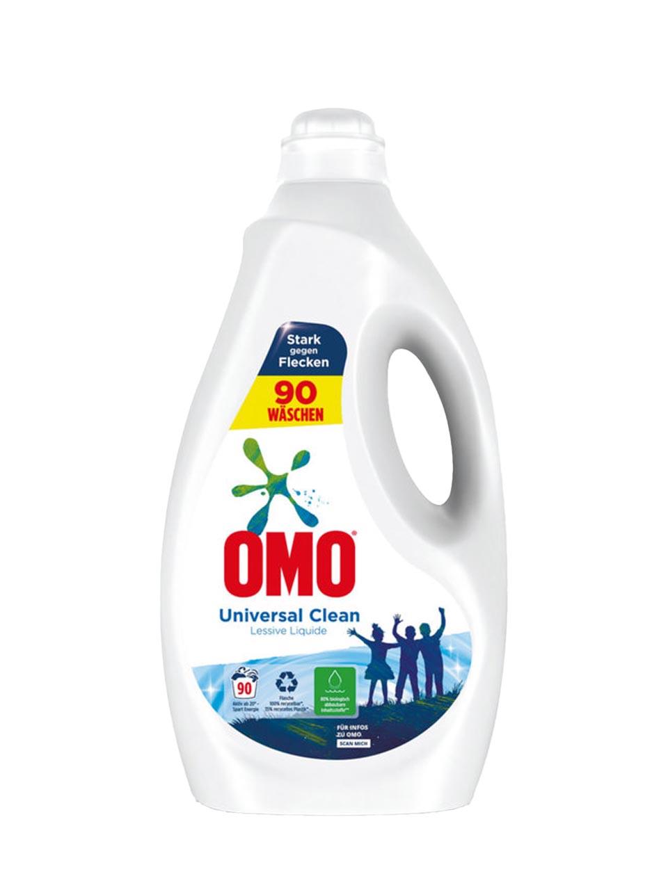 Omo Universal Clean, detergent lichid, 90 spalari, 4,5 L - German House ...